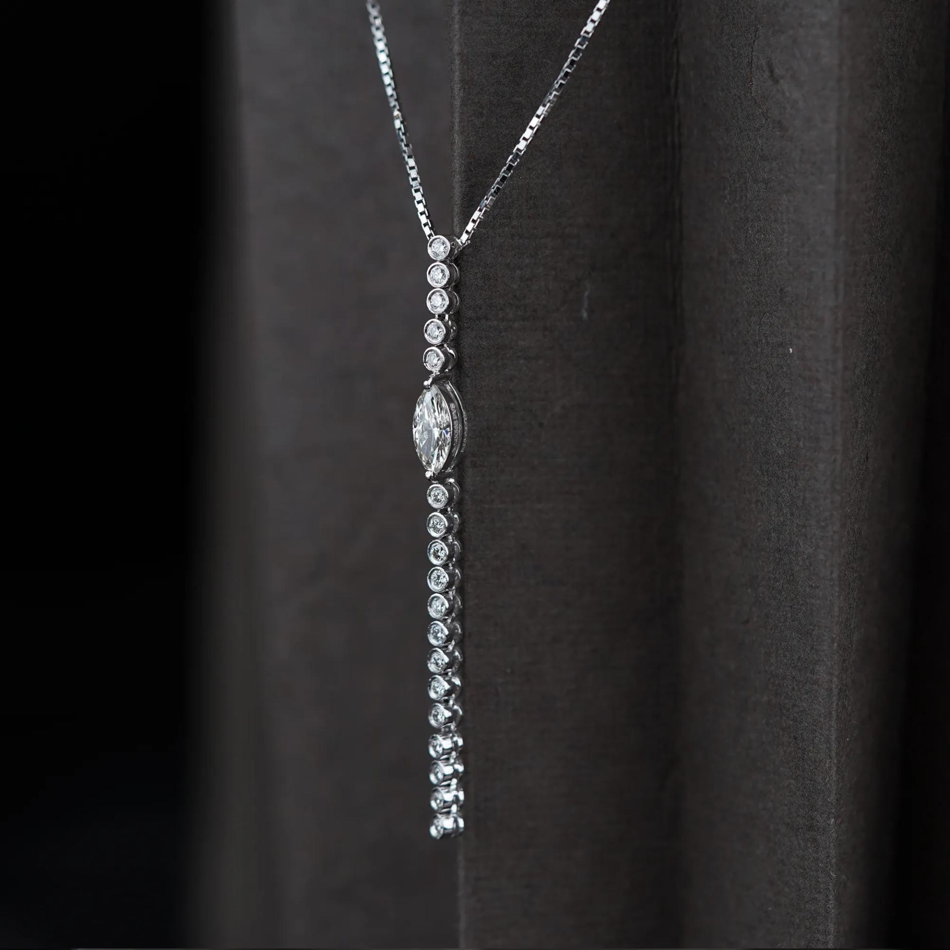 Infinity Drizzle Pendant | JS Solitaire